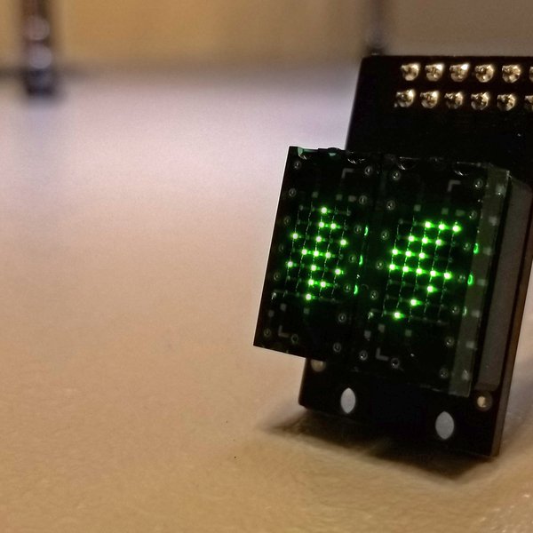 PIXIE - Chainable, Dual 5*7 Micro-LED Displays! | Hackaday.io
