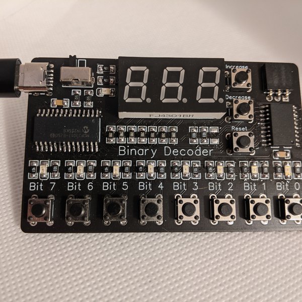 Binary Decoder Soldering Kit | Hackaday.io