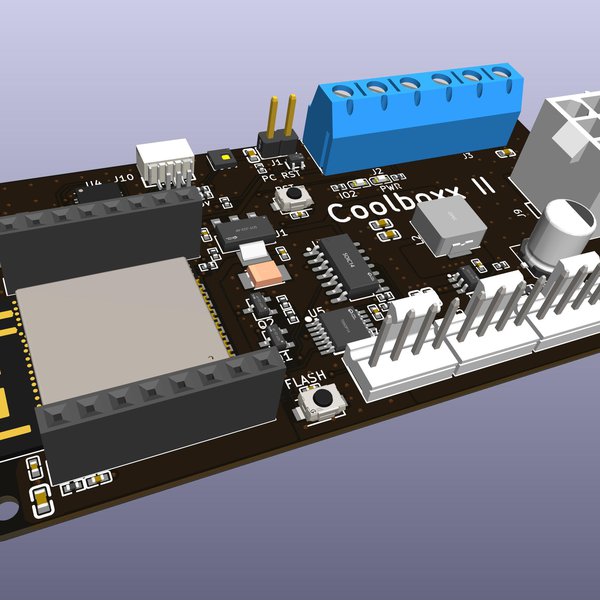 Coolboxx II Crypto and AI GPU Server Controller | Hackaday.io