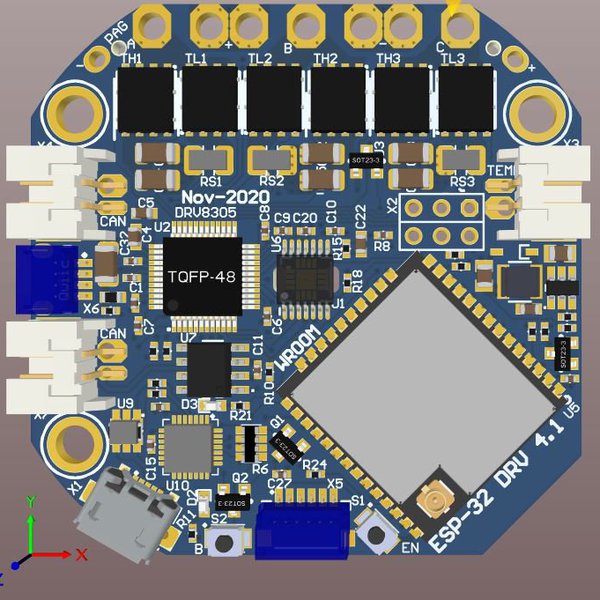 ESP-32 BLDC Robot Actuator Controller | Hackaday.io