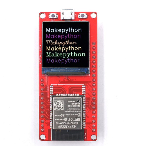 MakePython ESP32 Color LCD | Hackaday.io