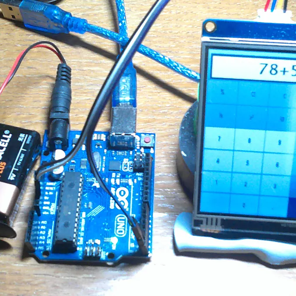 Nextion 3.5" LCD 8 Function Calculator | Hackaday.io