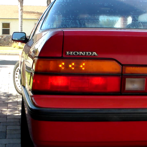 Animated Turn Signals | Hackaday.io