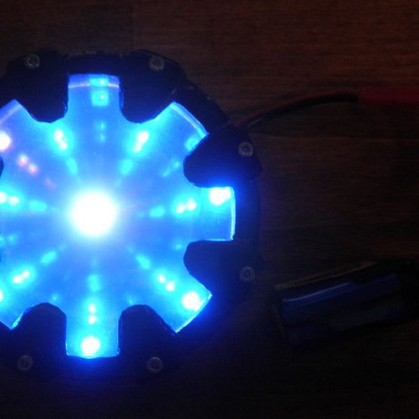 Arc Reactor (Convex Infinity Mirror) | Hackaday.io