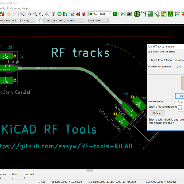 KiCAD RF tools | Hackaday.io