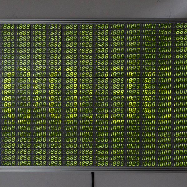7,200-segment, 1,152-digit 7-seg display | Hackaday.io