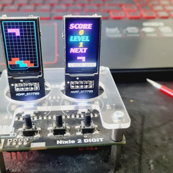 Dual LCD Retro Game | Hackaday.io