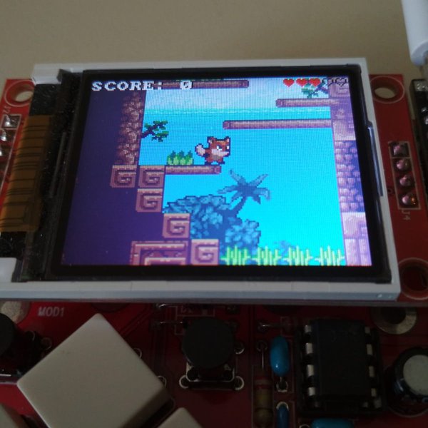 40-fps 16-bpp platform game on a Cortex M0+ board | Hackaday.io