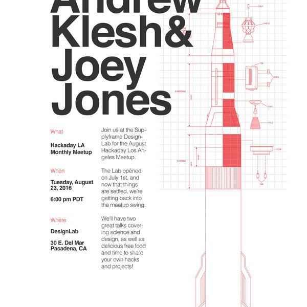 Hackaday LA Monthly Meetup: August | Hackaday.io