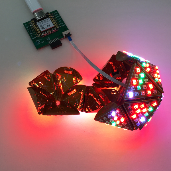 Sphere300: Modular Origami with Flexible PCB | Hackaday.io