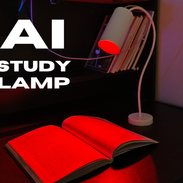 AI Study Lamp - Helps Reduce Distractions | Hackaday.io