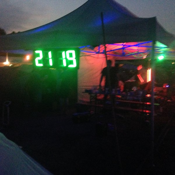 Super Sized 7 Segment LED Clock. | Hackaday.io