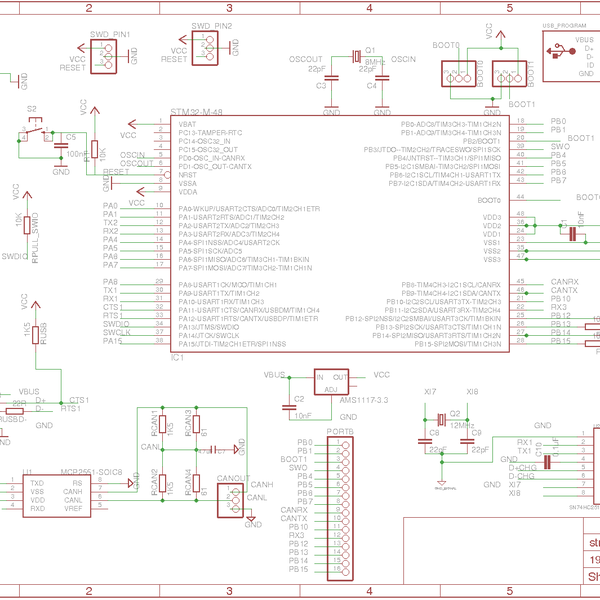 STM32f103c8 board | Hackaday.io