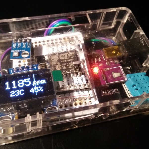 eCO2, humidity & temperature sensor | Hackaday.io