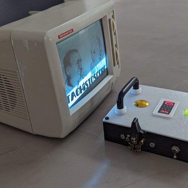 Tachistoscope | Hackaday.io
