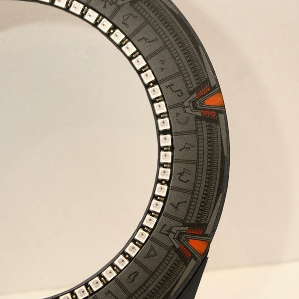 Stargate LED Clock | Hackaday.io