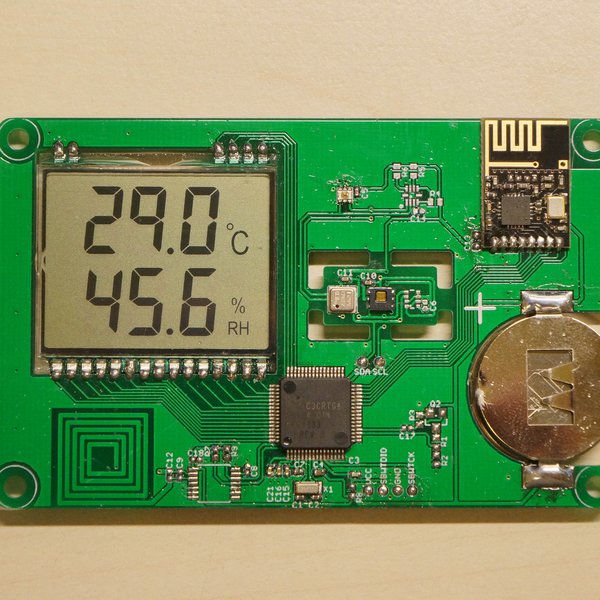 Wireless Temperature & Humidity Card | Hackaday.io