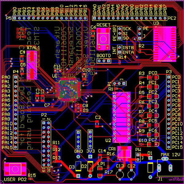 STM32 Development Board for Teaching | Hackaday.io