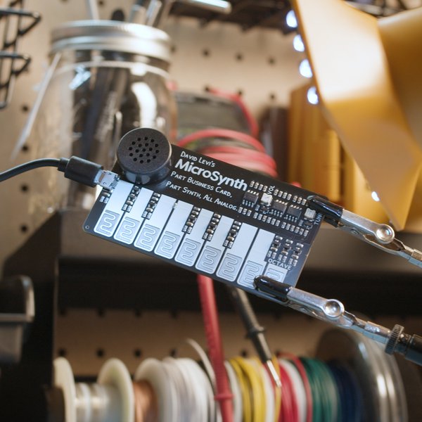 MicroSynth: Part Biz Card, Part Synth, All Analog | Hackaday.io