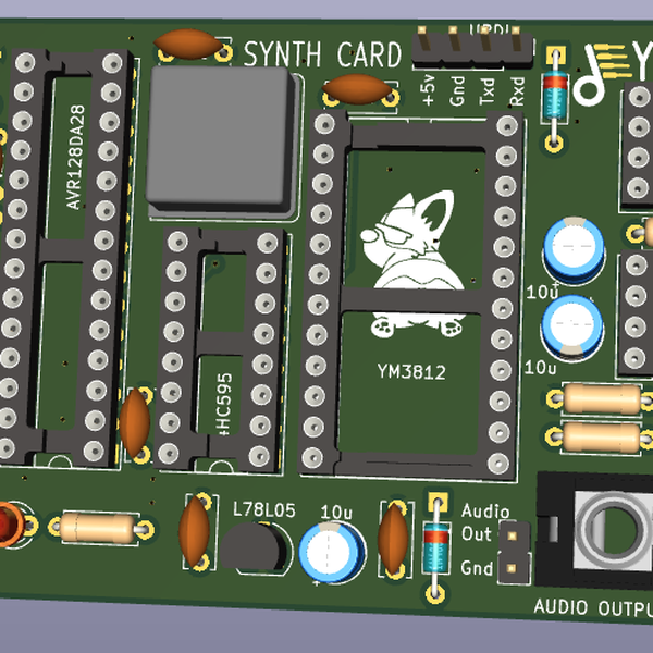 YM3812 Synth Card | Hackaday.io