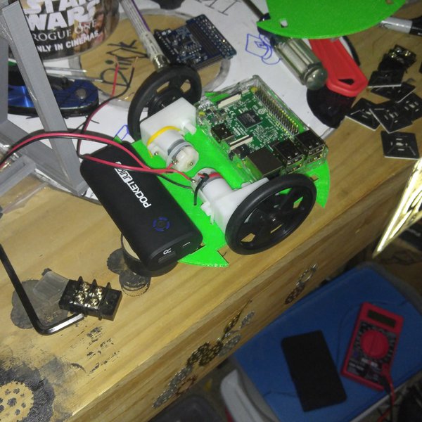 Raspberry Pi 3B bot | Hackaday.io