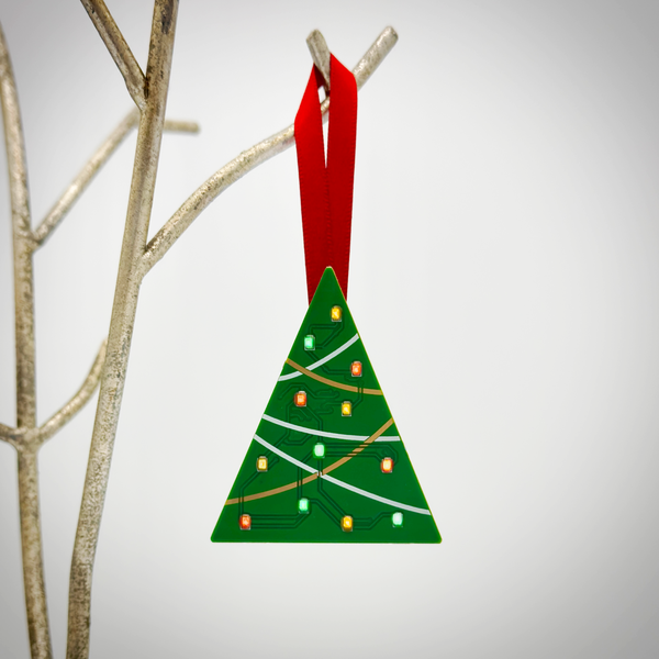 Christmas Tree Pin Badge/Ornament | Hackaday.io