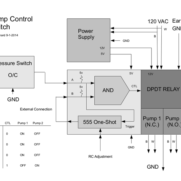Pump Control Switch | Hackaday.io