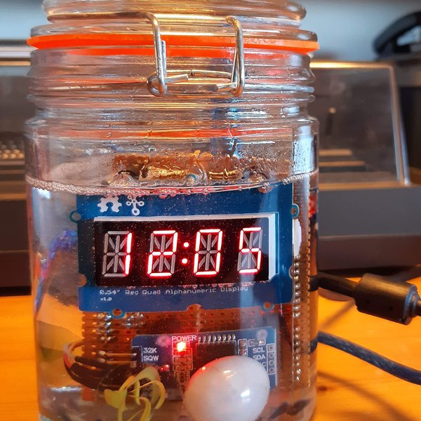 Jar Clock with Arduino Uno | Hackaday.io