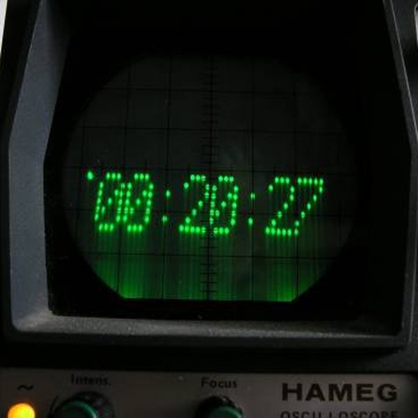 Oscilloscope as text display | Hackaday.io