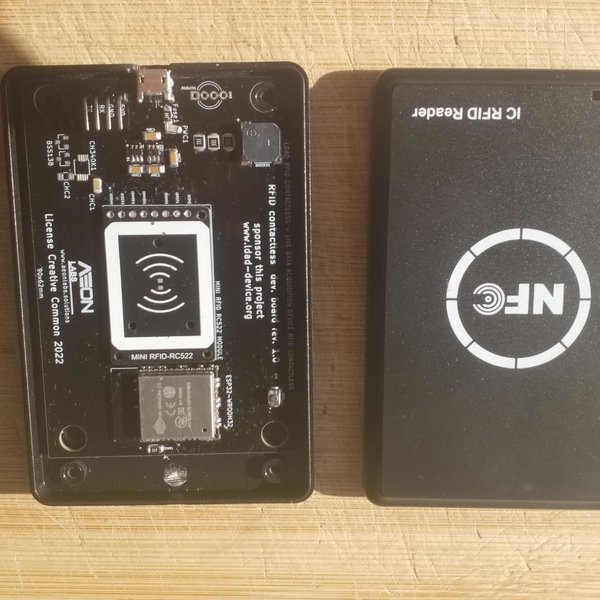 AeonLabs WIFI BLE RFID NFC Desk Contacless Reader | Hackaday.io