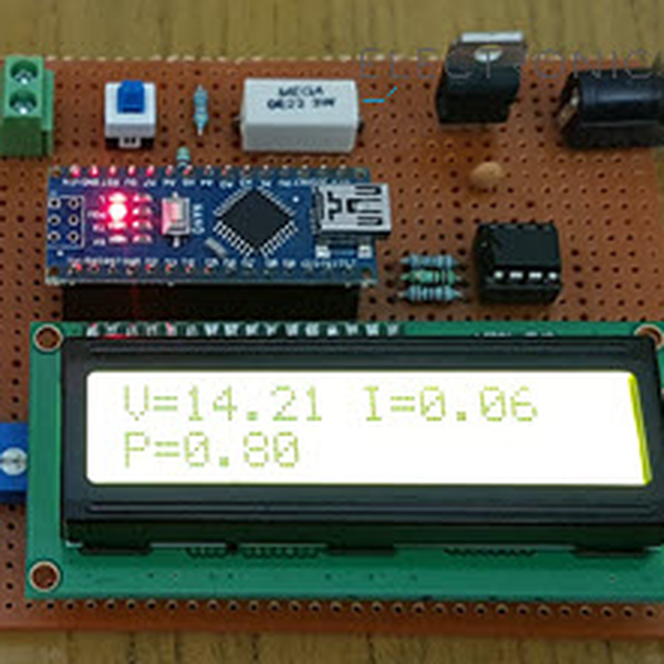 Arduino Wattmeter Voltage And Power Consumption