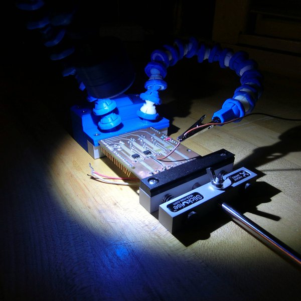 Locking ball and socket gooseneck system | Hackaday.io