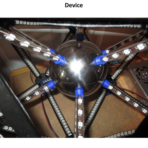 NEOPIXEL ICOSAHEDRON SPHERE DEVICE | Hackaday.io