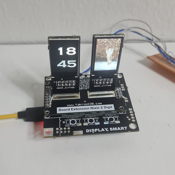 2 DIGIT Nixie Lcd Clock | Hackaday.io