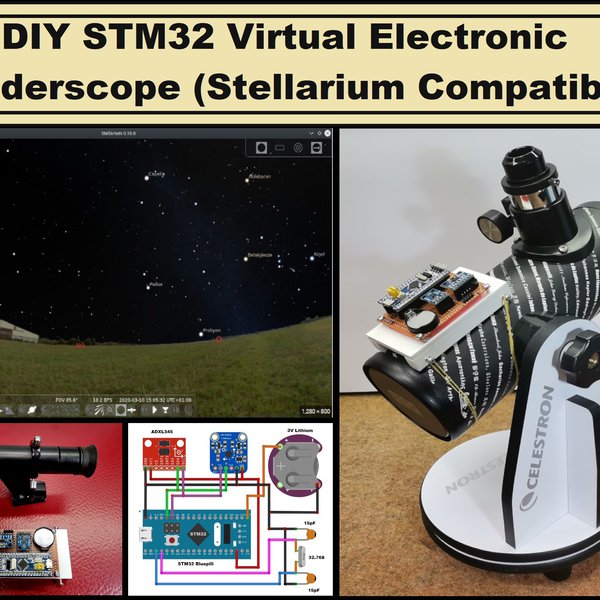 DIY Simple STM32 Virtual Electronic Finderscope | Hackaday.io