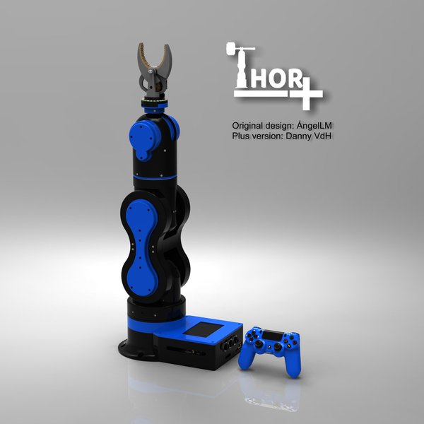 'Thor' robot with addons and GUI | Hackaday.io