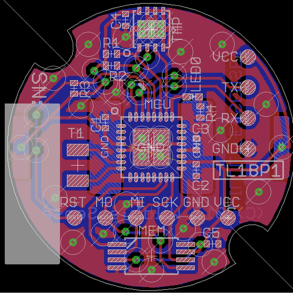 Low-cost/power/size temperature logger | Hackaday.io