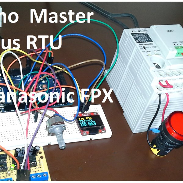 My PLC Panasonic FPX C14 R and Arduino | Hackaday.io