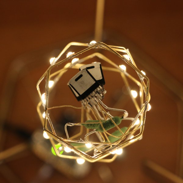 Circuit Sculpture Touch Lamp with PCB shade | Hackaday.io