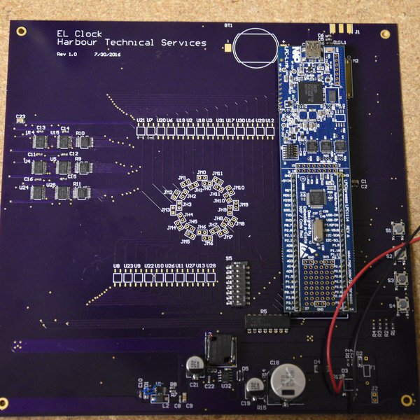 EL Wire Clock | Hackaday.io