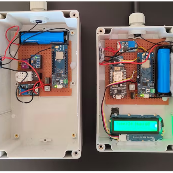 Harsh Weather Monitoring Arduino Mkr 1300 Hammond