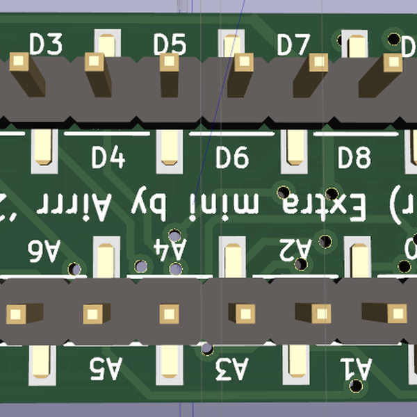 Aarduino Atmega328p Extra Mini Board 4479
