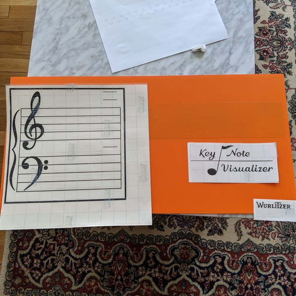 Wurlitzer Key Note Visualizer Replica | Hackaday.io