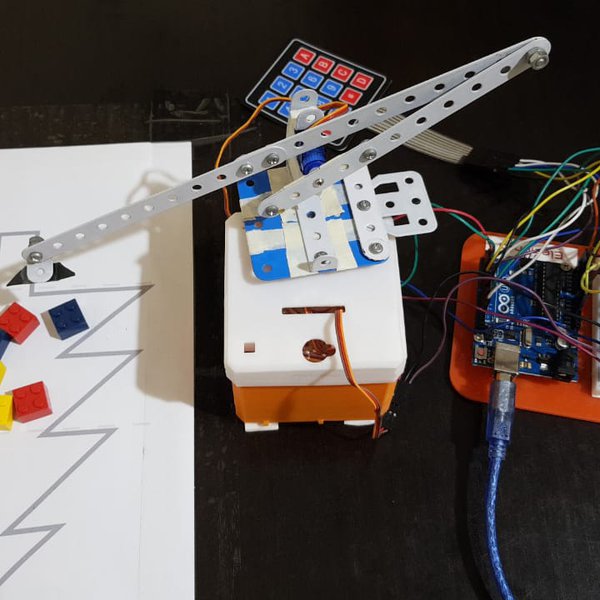 Robotic Arm using 2 servo motors | Hackaday.io