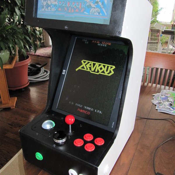 Mini MAME Xevious Bartop Cabinet | Hackaday.io