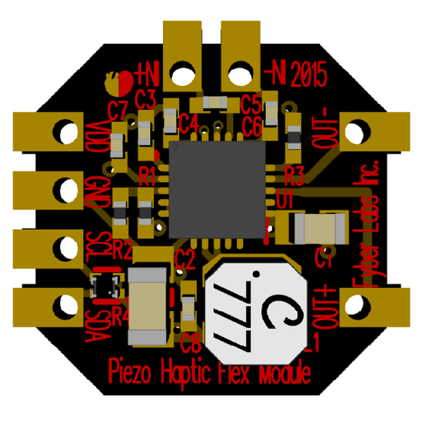 Piezo Haptic Flex Module | Hackaday.io
