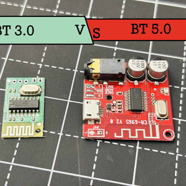Comparison of Audio Bluetooth 3.0 and 5.0 | Hackaday.io