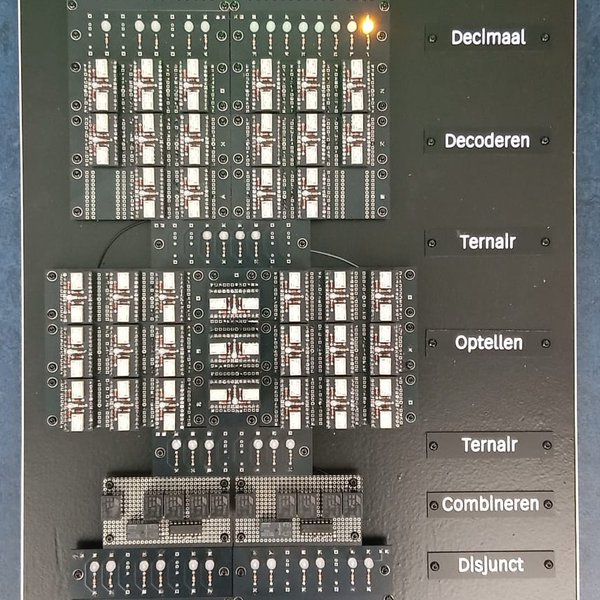 A Balanced Ternary Adder Built from Relays | Hackaday.io