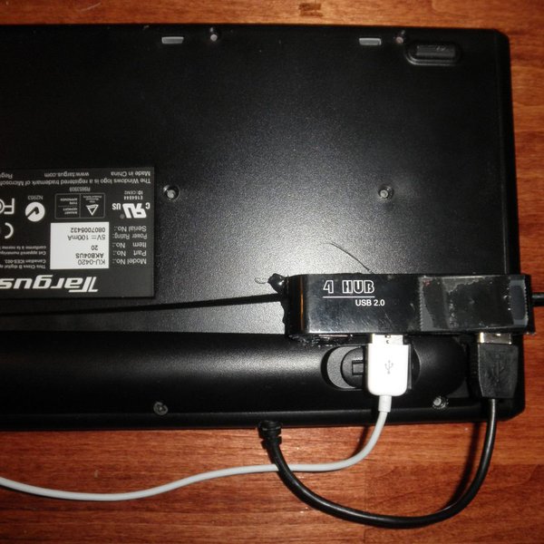 Keyboard with Apple Mouse Scroll Ball | Hackaday.io