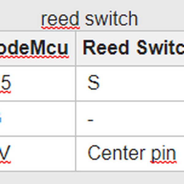 ESP8266 basics ep. 1: Reed switch | Hackaday.io